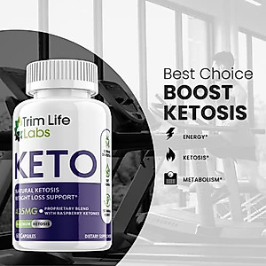 Trim Life Keto Ketosis Supplement Pills (5 Pack)