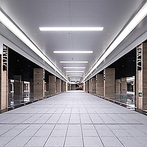 Barrina 8 Foot LED Bulbs, 44W 5500lm 6500K, Super Bright, T8 T10 T12 LED Tube Lights, FA8 Single Pin LED Lights, Clear Cover, 8 Foot LED Bulbs to Replace Fluorescent Light Bulbs (Pack of 12)