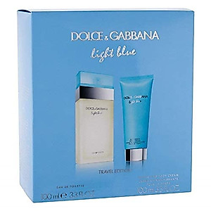 Dolce & Gabbana (dopg8) Dolce & Gabbana Light Blue 2 Pc. Gift Set for Women | Edt 3oz + Body Crφme 3oz for Women By Dolce & Gabbana, 3fl Oz