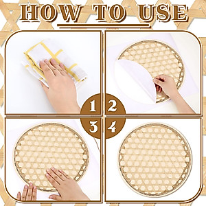 9 Pcs Boho Basket Wall Decals Round Modern Peel and Stick Wall Decals Removable Boho Wall Decal Adhesive Boho Nursery Wall Decor for Bedroom Living Room Office Wall, Just Stickers (Retro Style)