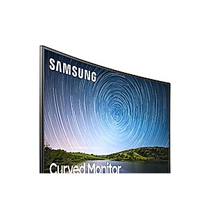 SAMSUNG 27-Inch CR50 Frameless Curved Gaming Monitor (LC27R500FHNXZA) – 60Hz Refresh, Computer Monitor, 1920 x 1080p Resolution, 4ms Response, FreeSync, HDMI,Black