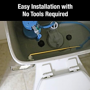 DANCO Toilet Handle Replacement, Chrome, 8 inch, 1-Pack (80806)