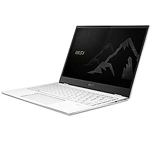 MSI Summit E13 Flip Evo Professional Laptop: 13" IPS-Level Touch Screen, Intel core i7-1185G7, Iris Xe, 16GB RAM, 512GB NVMe SSD, Win10 Home, Pure White (A11MT-022)