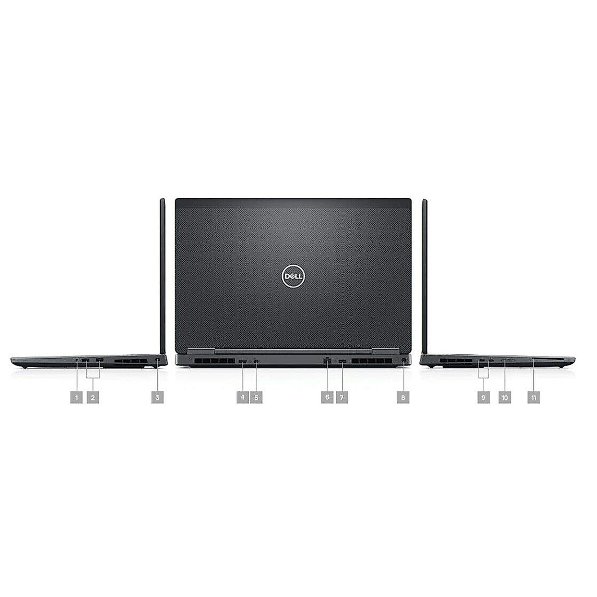 Dell Precision M7730 Laptop, 17.3" FHD (1920x1080) Non-Touch, Intel Core 8th Gen i7-8850H, 32GB (2x16GB) RAM, 1 TB SSD, NVIDIA Quadro P3200, Windows 10 Pro (Renewed)