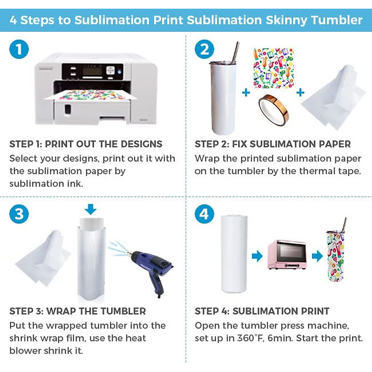 POVOKICI 25 Pack 20oz Sublimation Glitter Tumblers, Straight Skinny Sparkling Tumblers Bulk, White Rainbow Stainless Steel Vacuum Blanks Coffee Tumblers