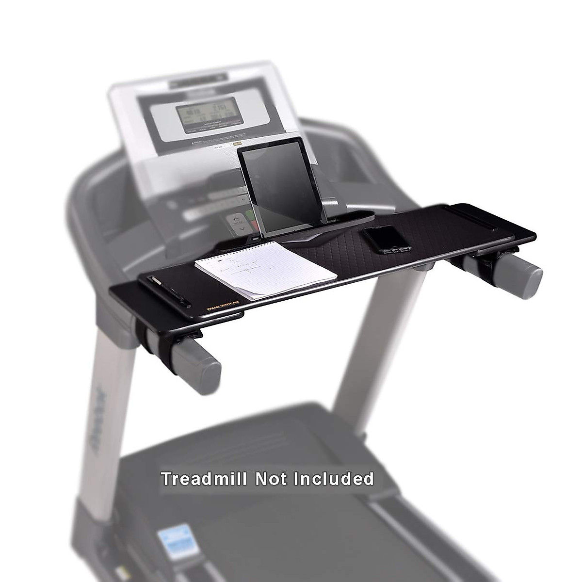 DigitalArts.ws Pro-XT Plus - Walk with Me (Diamond Grey) Expandable Treadmill Desk Attachment