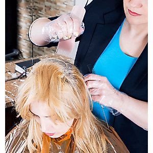 Yebeauty Root Applicator Bottle, 2 Pack 6 Ounce Comb Applicator Bottle for Hair Dye Bottle Applicator Brush with Graduated Scale- Pink