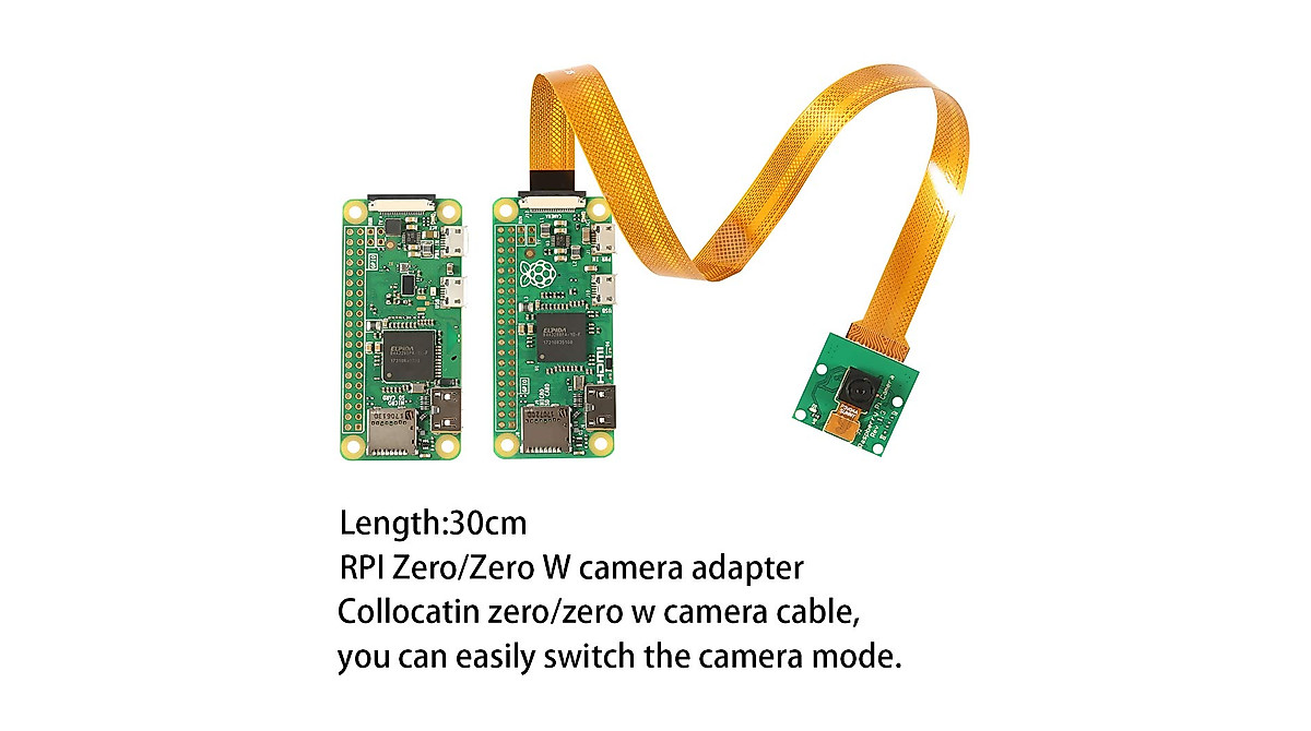 Aokin 5MP OV5647 Raspberry Pi Camera Module & Flex Cables