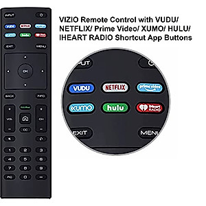XRT136 Watchfree Remote Control Replacement for All VIZIO LED LCD HD 4K UHD HDR Smart TV