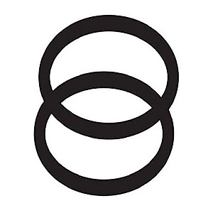 Delta Faucet RP25 O-Rings, 2-Pack, Chrome