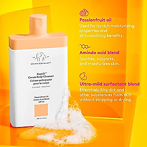Drunk Elephant Kamili Cream Body Cleanser. Replenishing and Soothing Cream Body Cleanser (240 mL / 8 Fl Oz)
