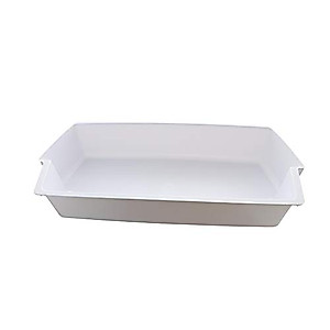 Kitchen Basics 101 2187172 Refrigerator Deep Door Bin Shelf Replacement for Frigidaire, Whirlpool, Kenmore, Amana, Estate, Crosley White