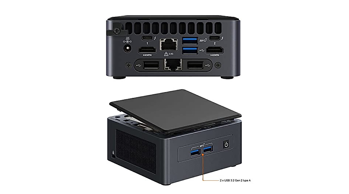 Intel NUC 11 Pro NUC11TNHi50L Mini PC - Powerful 11th Gen i5, Dual LAN ...