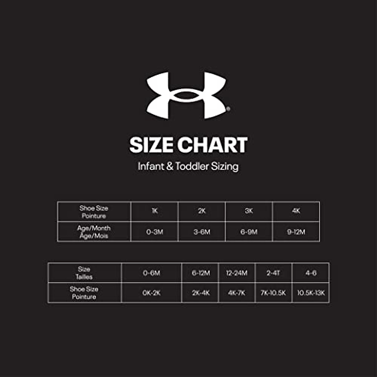 Under Armour Boys Multi Pack Quarter Sock, Holiday Multi, 12-24 Months US