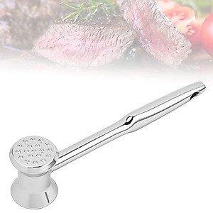 Household Stainless Steel Loose Beef Mace Steak Tender Meat Beat Hammer Kitchen Meat Hammer Meat Tenderizer Meat Hammer Dishwasher Safe Tenderizer Cooking Utensils