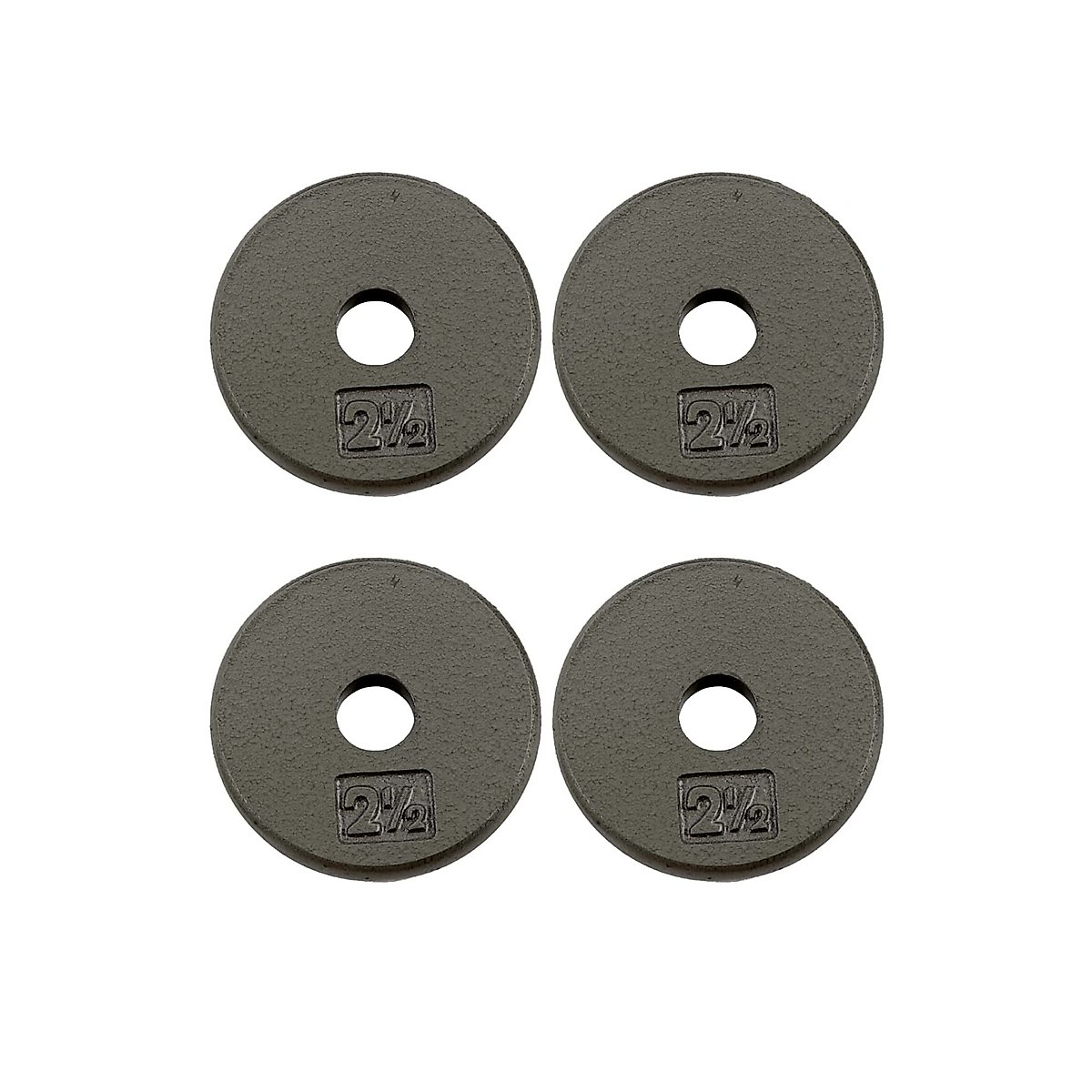 Ader Hollow E-Z Curl 1" Bar w/ 4 pcs of 1.25lb + 2.5lb Gray 1" Standard Weight Plates