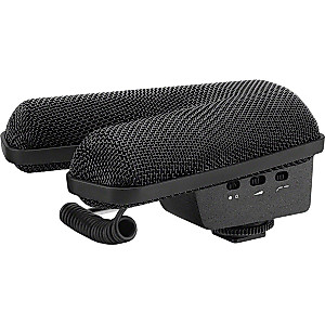 Sennheiser Professional MKE 440 Compact Stereo Shotgun Microphone with 3.5mm Connector for Cameras, 506258,Black