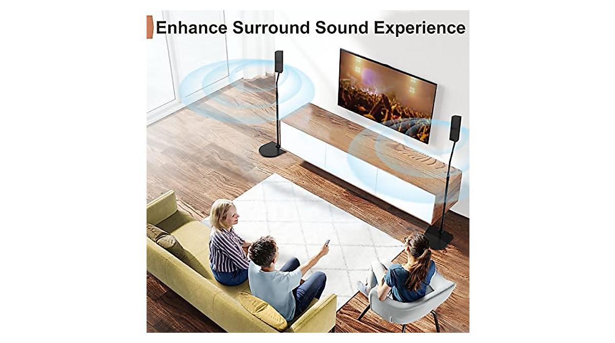 Height Adjustable Stand for Bose Speakers | Easy Install