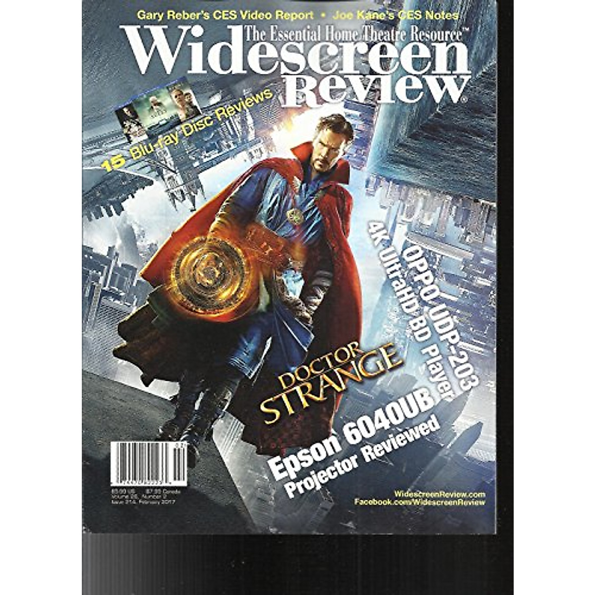 WIDESCREEN REVIEW, THE ESSENTIAL HOME THEATRE RESOURCE FEBRUARY, 2017 NO.2