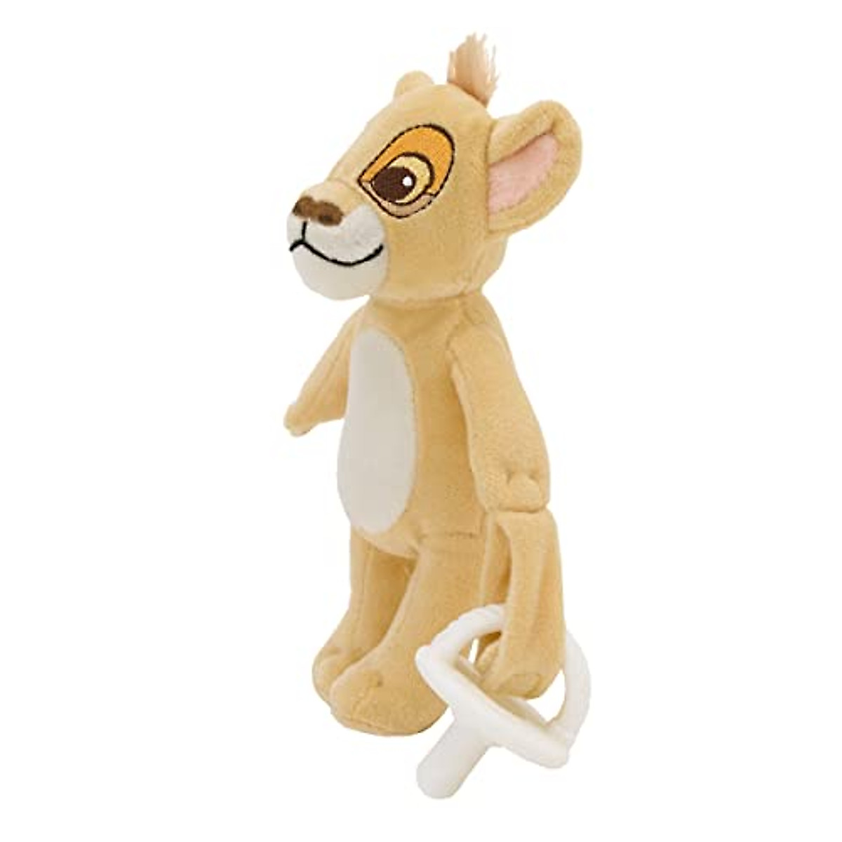 Disney Lion King Simba Tan Super Soft Plush Pacifier Buddy