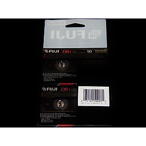 Fuji Dri90 Blank Audio Cassette 2pk Extraslim Case
