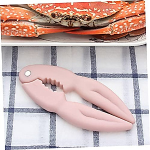 TIDTALEO Nut Machine Crab Leg Crab Leg Opener Crab Leg Lobster Tool Bottle Opener Chestnut Biscuit Machine Heavy Pink Small Walnut