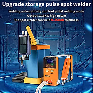 CHUNTIANMEI Battery Welding Machine,11.6 KW Pulse Spot Welder,Battery Spot Welder and Soldering Station Portable Pulse Welding Machine,for Battery Pack 18650 14500 Lithium Batteries