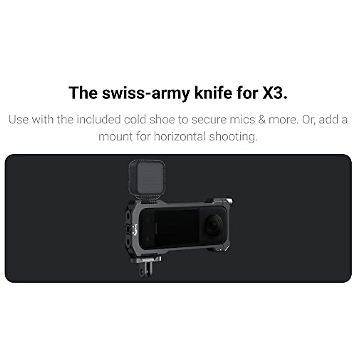 Insta360 X3 Utility Frame (CINSBAQF_ALT1)
