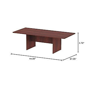 Alera ALEVA719642MC 94.5 in. x 41-3/8 in. x 29.5 in. Valencia Series Conference Rectangle Table - Medium Cherry - VA719642MC