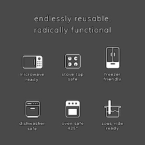 Stasher Reusable Silicone Storage Bag, Food Storage Container, Microwave and Dishwasher Safe, Leak-free, Stand Up - Mini, Aqua