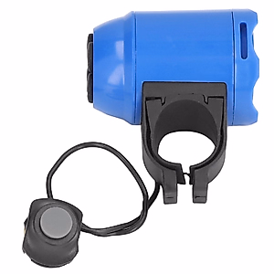 Wobythan Electronic Bike Siren Bell, Bike Alarm Horns Adjustable Waterproof Loud Bicycle Handlebar Alarm Speaker Security Surveillance Ring Bell