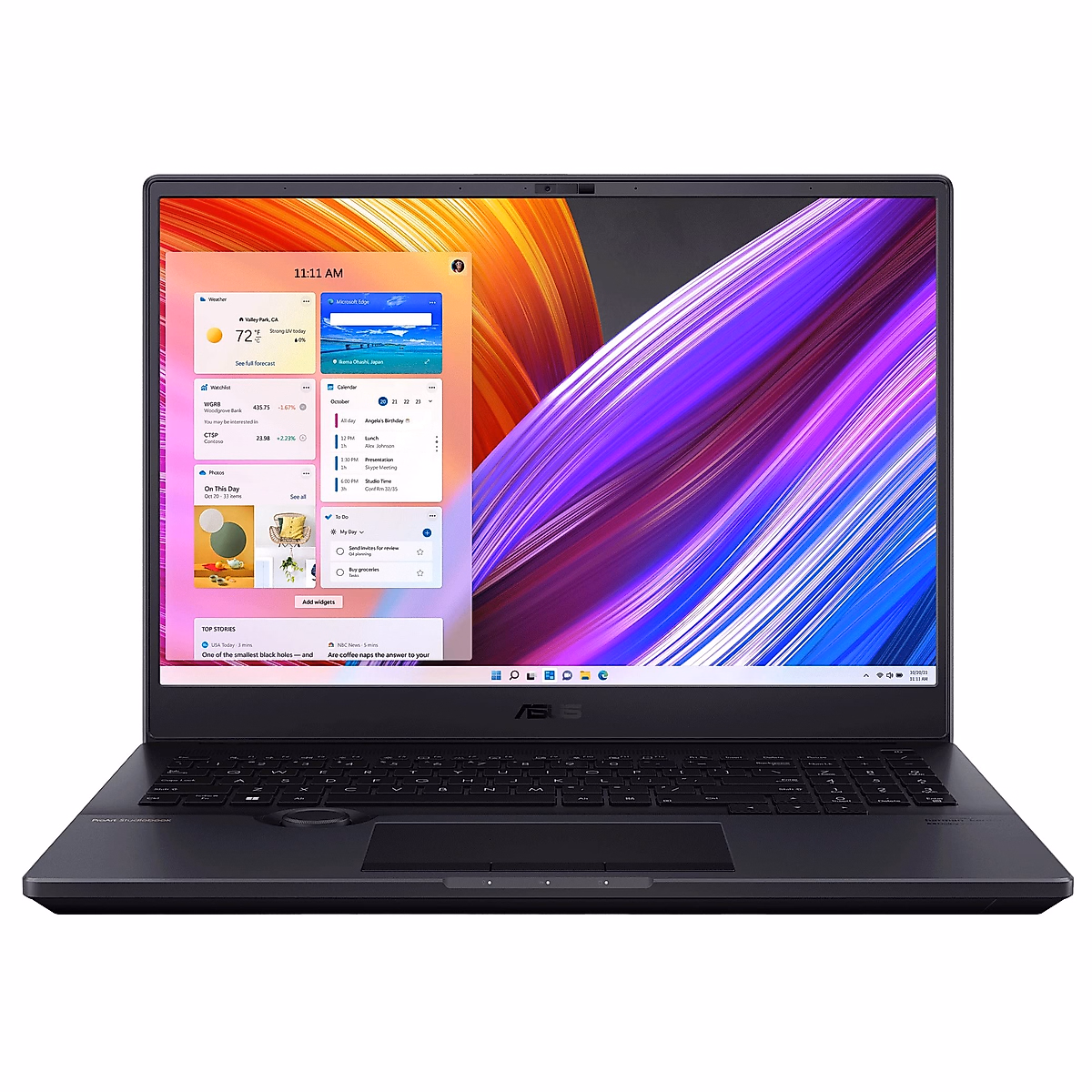 ASUS ProArt Studiobook 16 OLED Laptop (Intel i7-12700H 14-Core, 32GB DDR5 RAM, 2x4TB PCIe SSD RAID 1 (4TB), GeForce RTX 3070 Ti, Backlit KYB, Fingerprint, HD Webcam, WiFi 6, BT 5.2, Win11H) w/Hub