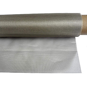 Amradield Faraday Mesh Nickel Copper Electromagnetic Shielding Window Fabric Transparent Clear Mesh Gauze Tulle Type