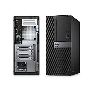 Fast Optiplex 7040 Mid Size Business Tower Computer PC (Intel Quad Core i7-6700, 16GB Ram, 256GB SSD, HDMI, DVD-RW) Win 10 Pro (Renewed)