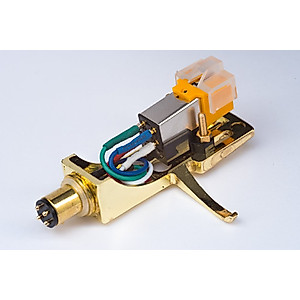 Gold plated Headshell, mount, cartridge, needle for Audio Technica T92 usb, ATLP120 usb, ATLP1240 usb, ATPL120, MADE IN ENGLAND