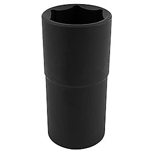 Performance Tool M776 1/2-Inch Drive 21/21.5Mm Flip Impact Socket - Heavy Duty Tool for Efficient Mechanics, Automotive and DIY Repairs
