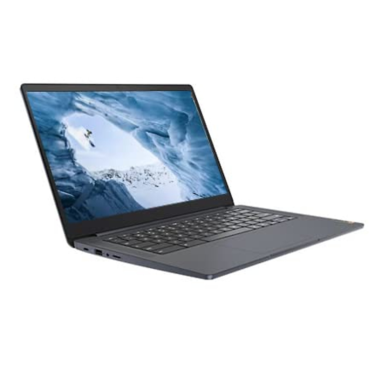 Lenovo 2022 14inch HD Chromebook, ARM Cortex 6-Core Processor Up to 2.0GHz, 4GB DDR4 Memory, 32GB eMMC SSD, Super-Fast 6th Gen WiFi, Chrome OS, DarkBlue(Renewed) (Dark Blue)