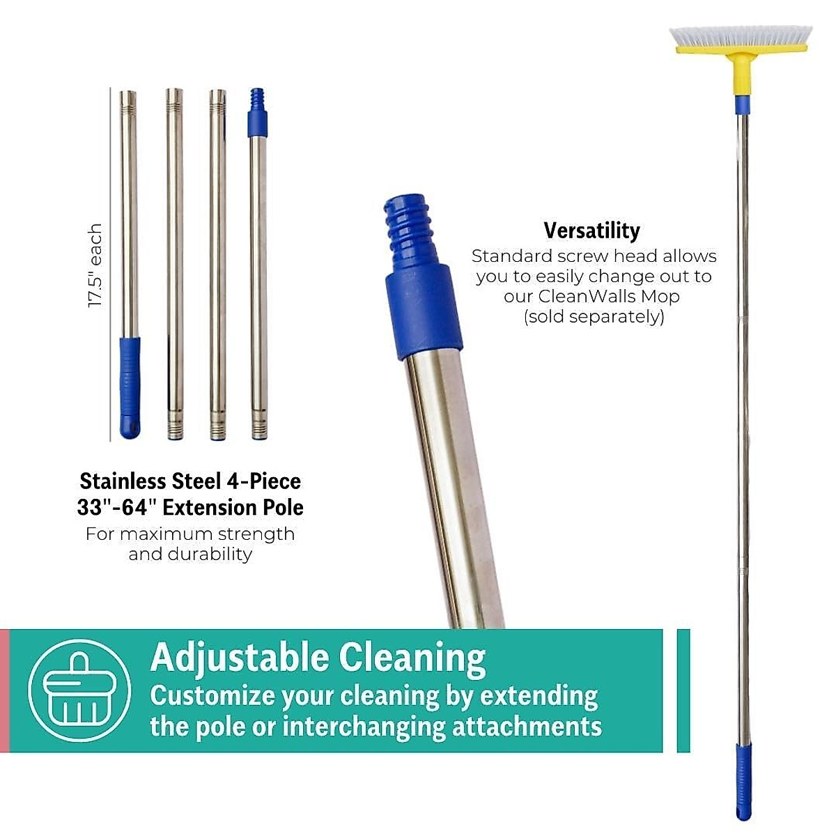 CHOMP! Grout Cleaner and Brightener, Includes Easy Scrubber Grout Cleaner Brush, Refreshes Grout and Removes Stains on Tile Floors and Walls in Showers, Bathrooms, Kitchens (1 Bottle x 32 Fl Oz)