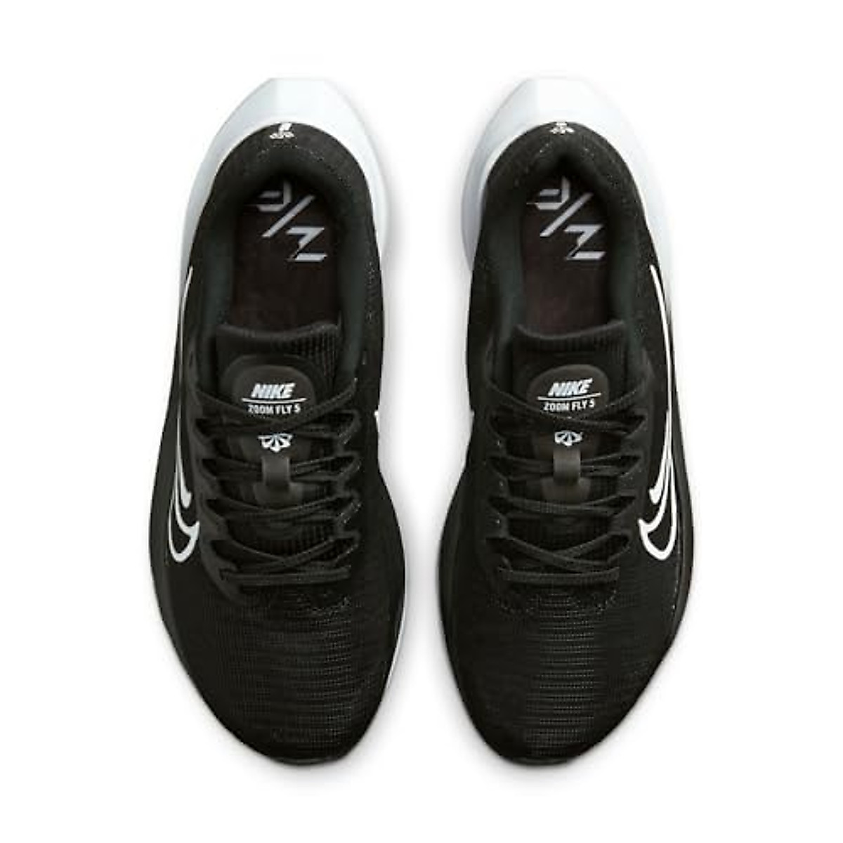 NIKE Women's Sneaker, Black White, 11