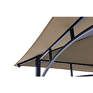 MASTERCANOPY Grill Gazebo Replacement Canopy for Model L-GG001PST-F (Beige)