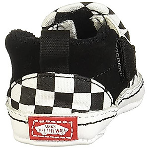 Vans Infant Checker Slip-On Black/True White Crib Size 4