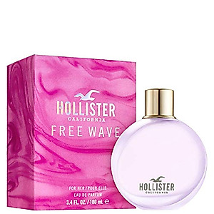 Hollister Free Wave Women EDP Spray, Floral, 3.4 Fl Oz