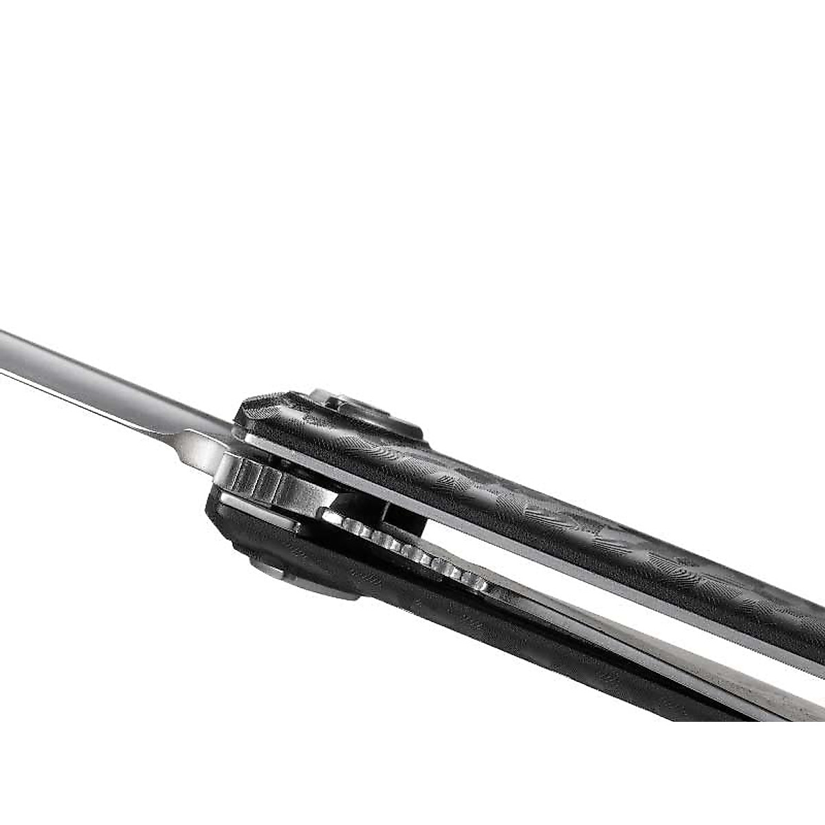 CRKT Mah-Hawk EDC Folding Pocket Knife: Assisted Opening Everyday Carry, Liner Lock, Glass Reinforced Nylon Handle with Reversible Pocket Clip 6535,Black