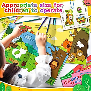 20 Sets Sticker Books for Kids 2-4, Sticker Books for Toddlers 1-3, Activity Books for Kids Ages 3-5, Birthday Gifts Fun Sticker Book for Girls Boys Ages 2-6（Over 1200 Cute Stickers）