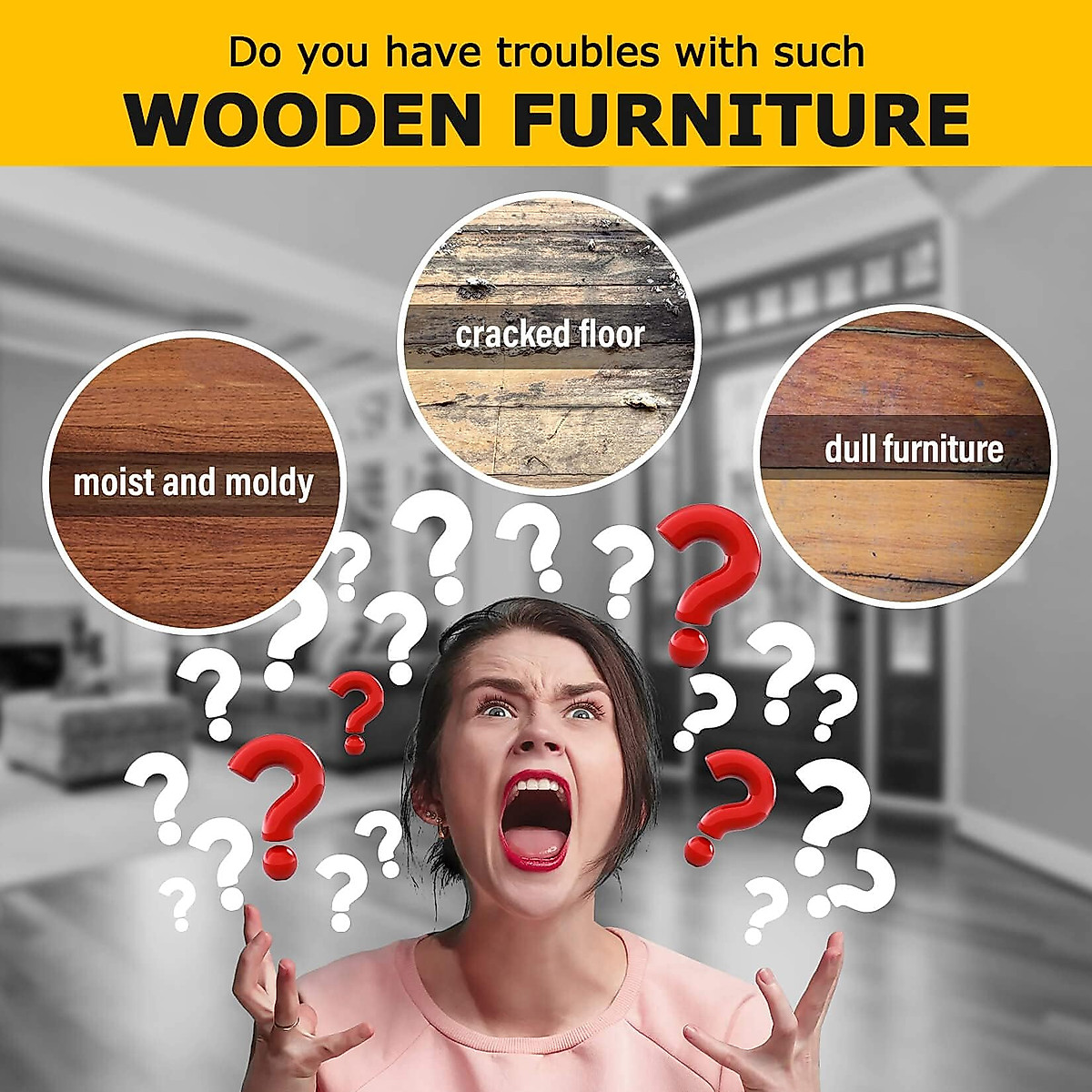 CARGEN Beeswax Furniture Polish, Wood Seasoning Beeswax for Furniture Wood Polish for Floor Tables Chairs Cabinets for Home Furniture to Protect and Care 1pcs Wood Wax and Sponge.