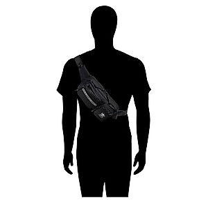 adidas Originals Originals Rectangle Crossbody Bag, Black/White, One Size