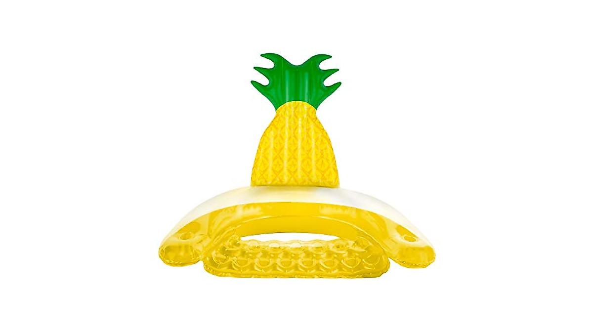 Poolmaster Pineapple Pool Float - Comfortable Water Chair