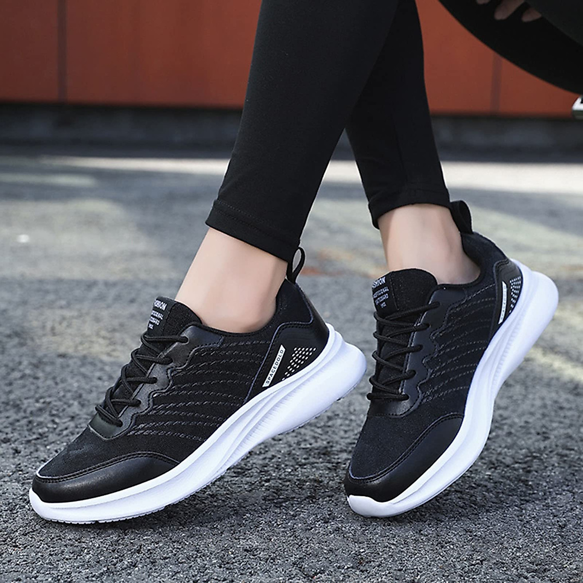 USYFAKGH Running Shoes Women Sneakers - Tennis Workout Walking Gym Lightweight Athletic Comfortable Casual Memory Foam Fashion Shoes
