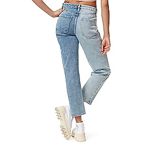 Circus NY Women's High Rise Relaxed Straight Jean, Alter EGO-Grinding