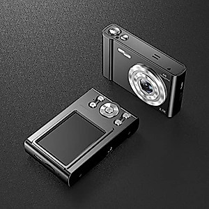 Haibinsuo Digital Recording Camera 16x Zoom -Compatible Display Portable Camera Photography Tools High Performance Black